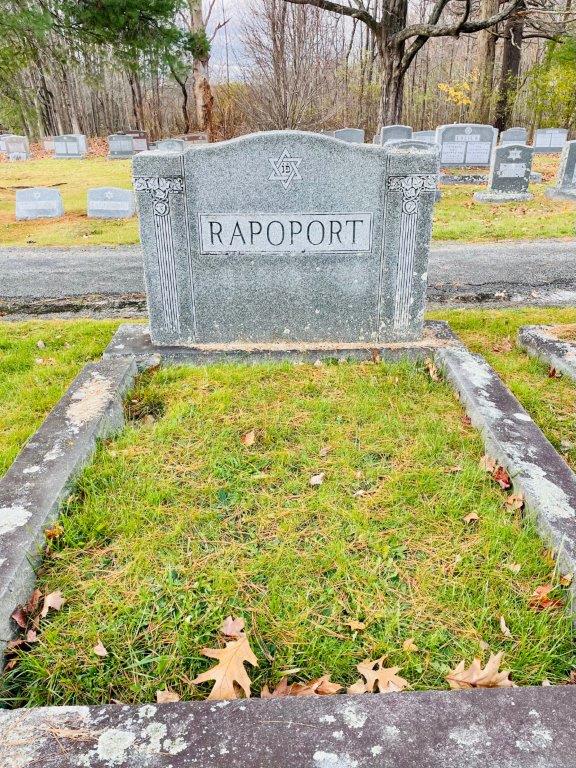 Headstone - Documenting Maine Jewry